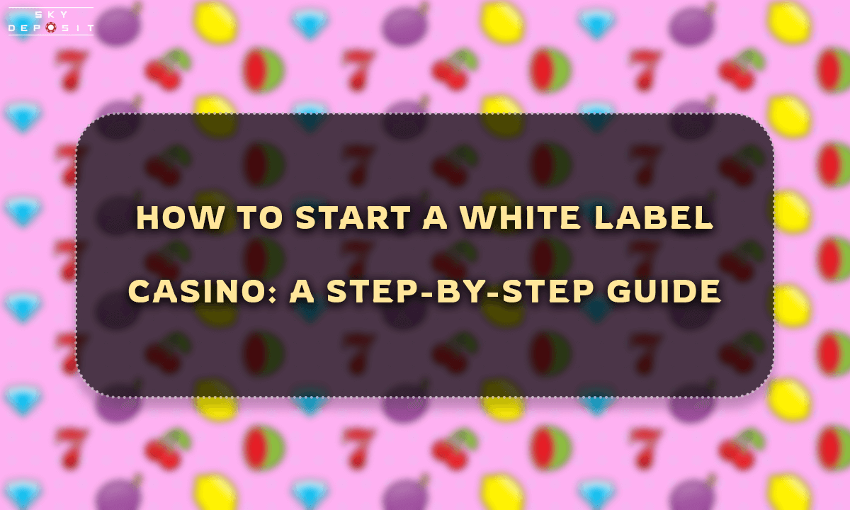 How to Start a White Label Casino: A Step-by-Step Guide