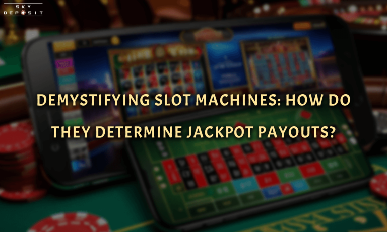 Demystifying Slot Machines: How They Determine Jackpot Payouts